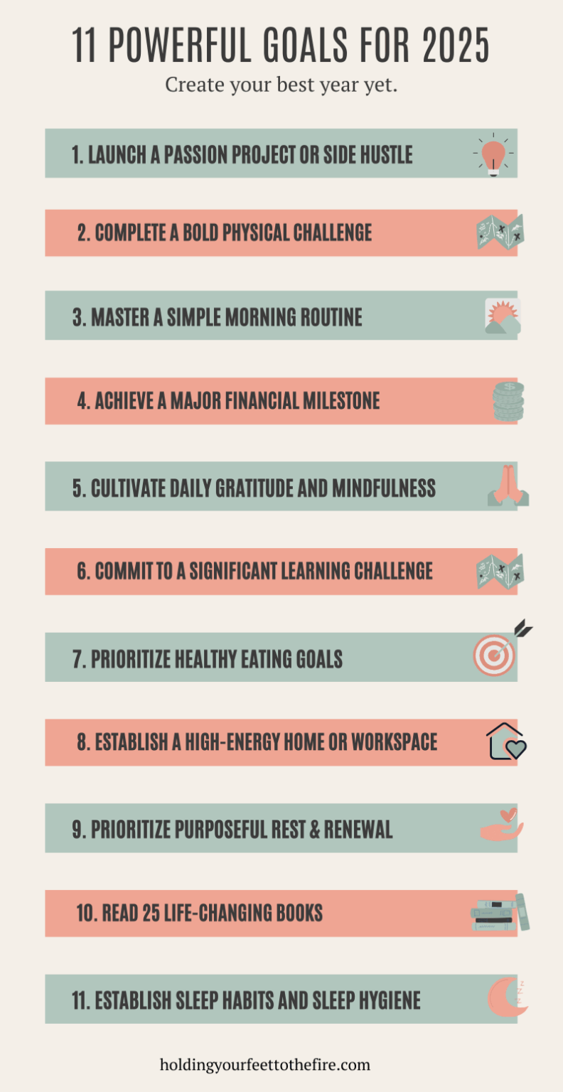 11 Powerful Goals for 2025 (and How to Achieve Them)